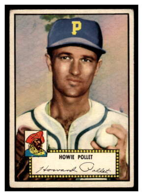 1952 Topps BASEBALL #63a Howie Pollet (Red Back) 52T2-04 | eBay