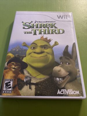 DreamWorks Shrek The Third Nintendo Wii Game With Manual Complete | eBay