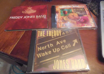 3 Freddy Jones CD's Time Well Wasted, Wake up Call & Waiting for the ...