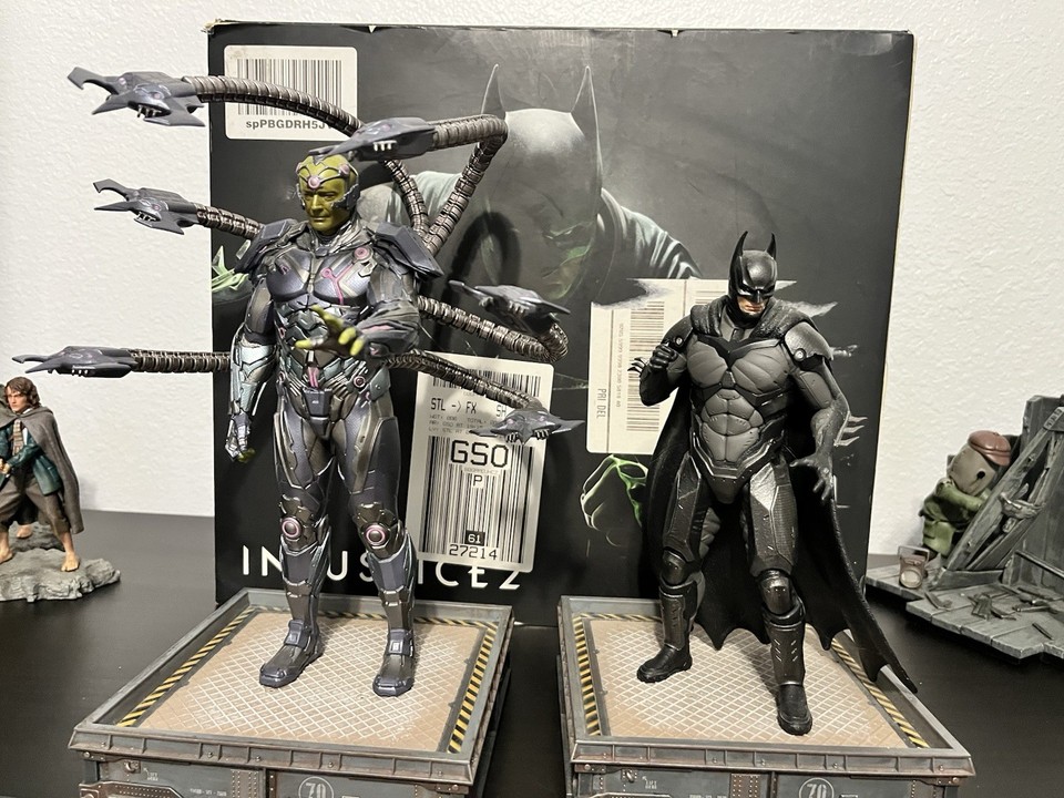 Injustice 2 Statue Batman vs Brainiac | eBay