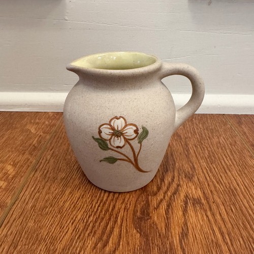 The Pigeon Forge Pottery Small Creamer Pitcher Hand Painted Cottage ...