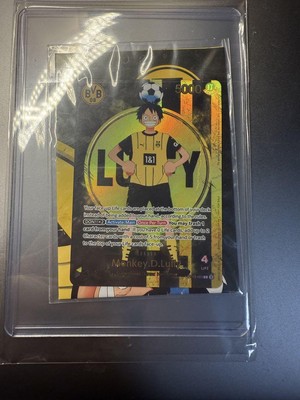 One Piece x BVB Borussia Dortmund Promo Card Monkey D Luffy ST13-003 | eBay