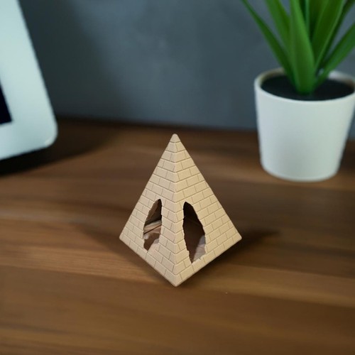 Egyptian Aquarium Pyramid Decoration | Large Multi-Size Fish Tank Hide ...