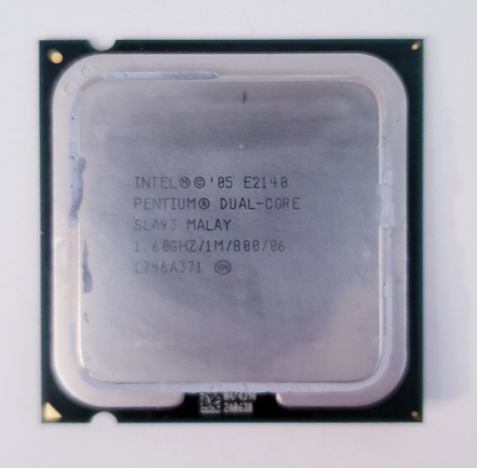 Intel Pentium Dual Core E2140 1.6GHz 800MHz 1MB Socket 775 CPU | eBay