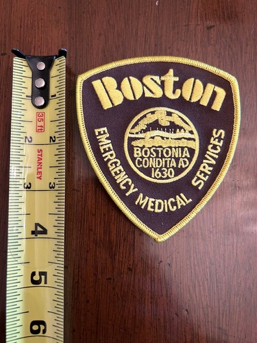 Massachusetts - Boston EMS Paramedic MA Fire Dept Patch - Collectable ...