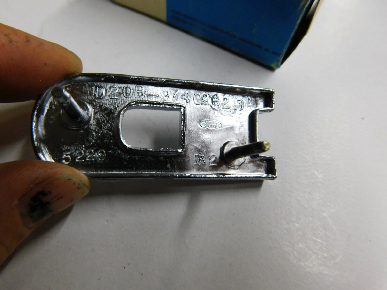 NOS 1972 - 1979 FORD RANCHERO REAR TAILGATE EMBLEM LETTER "D" NOS D2OZ ...