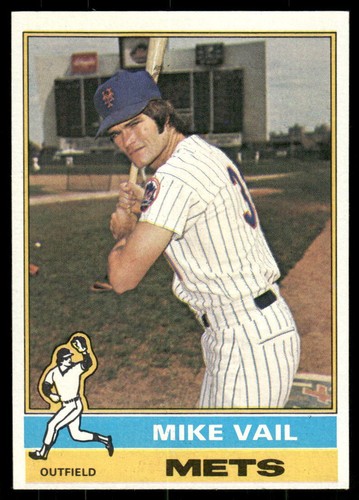 1976 Topps #655 Mike Vail New York Mets Baseball Card | eBay
