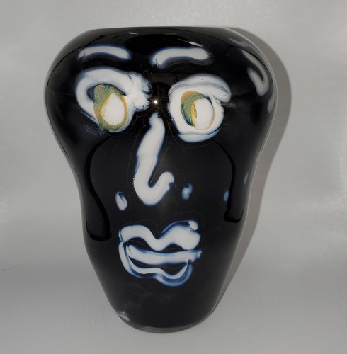 Art Glass. Handblown Face Vase signed by Artist Michael Bliven. | eBay