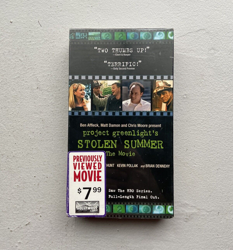 2002 Buena Vista Home Video | Stolen Summer 'Previewed Sealed' VHS ...