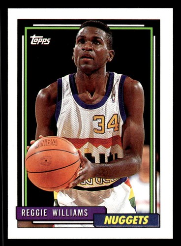 1992 Topps #13 Reggie Williams | eBay