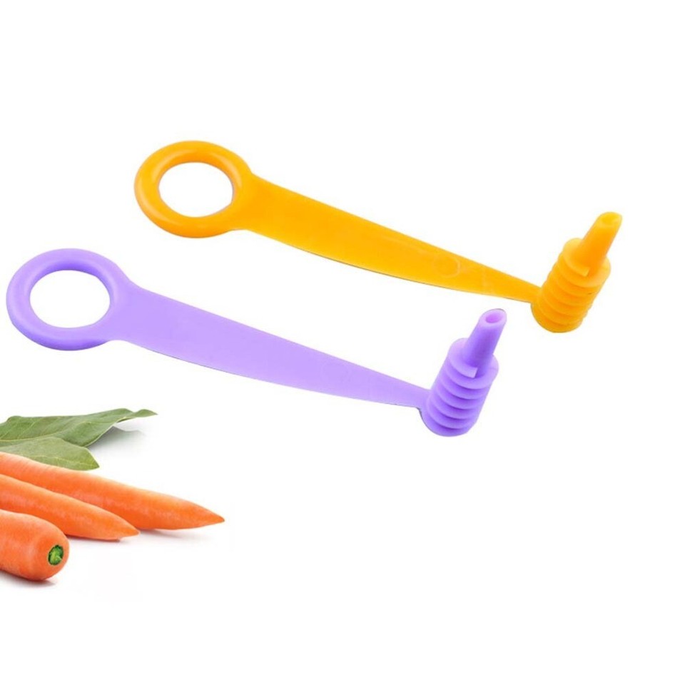 1 Pc Cucumber Carrot Spiral Cutter Rotary Slicer Shaving Kitchen Helper ...