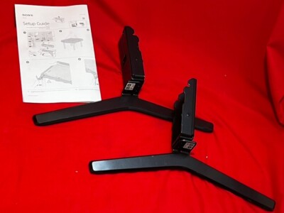 Sony Original OEM TV Base Stand Legs w/Guide for XR-65A75L XR-55A75L | eBay