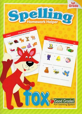 Homework Helper - Spelling Educational Workbooks - 1st Grade | eBay
