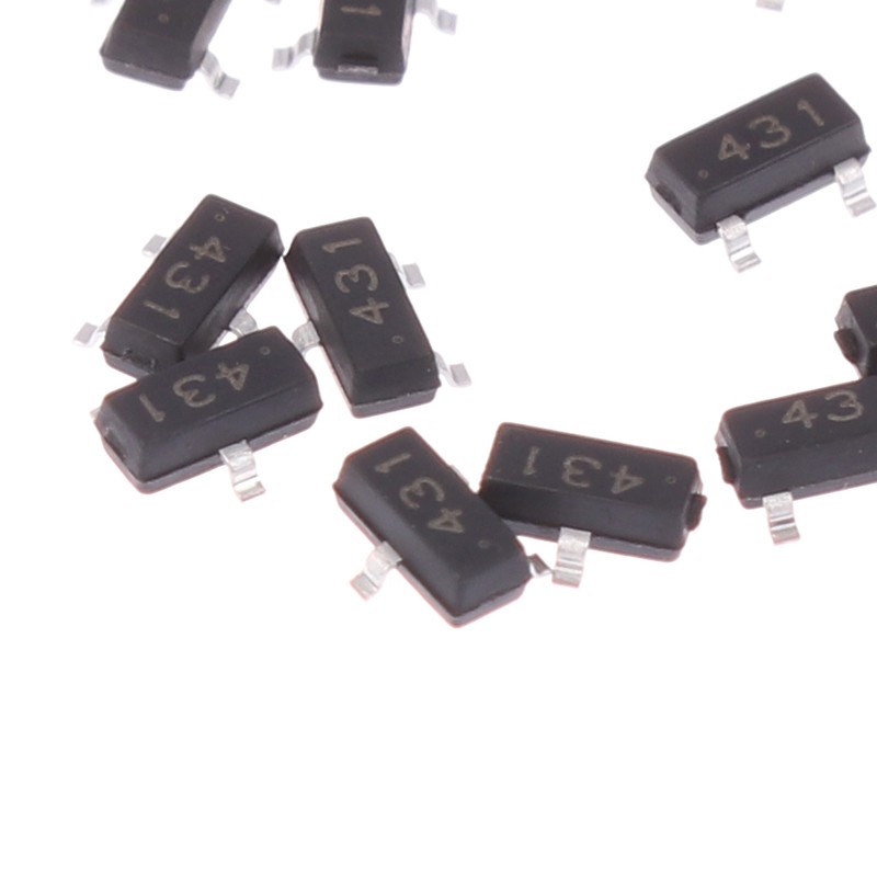 20pcs TL431 0.5% Precision Chip Transistor SOT-23 CJ431 Electronic ...