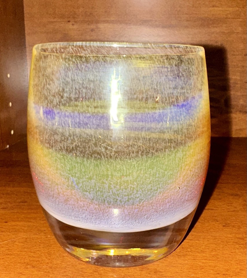 Glassybaby Hide and Seek Votive Candle Holder Missing Sticker | eBay
