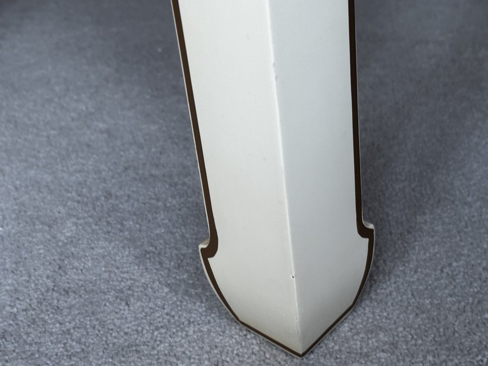 Chinese Lamp Table Side End Table Chinoiserie Birds Flowers Gold Cream ...