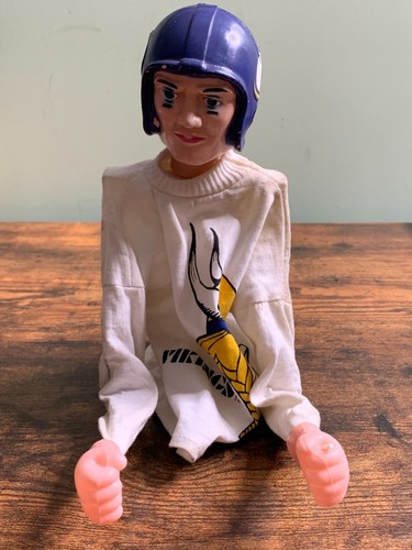 Vintage 1970s 1980s NFL Minnesota Vikings Plastic Toy Puncher Boxer ...