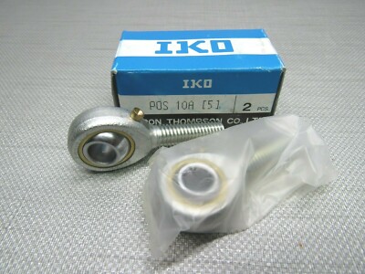 IKO POS 10A 2 pcs Rod End With Male Thread Lot of 2 | eBay