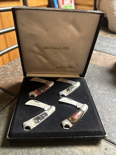 Mini Hawks Bill knife 3” Overall Vintage Style Manual Folding Knife ...