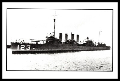 Postcard USS Gamble DD-123 | eBay