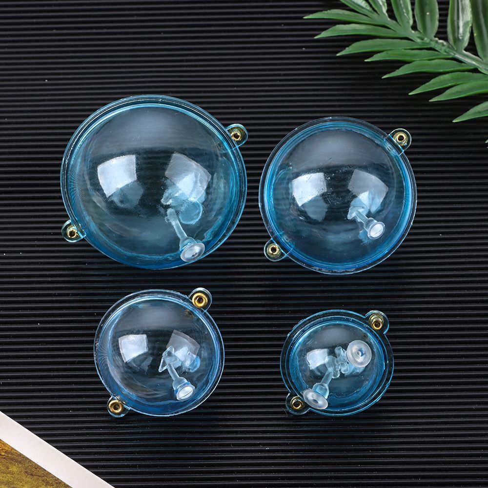 5pcs Sea Fishing Long Shot Hollow Round Shape Fish Float Plastic Ball ...