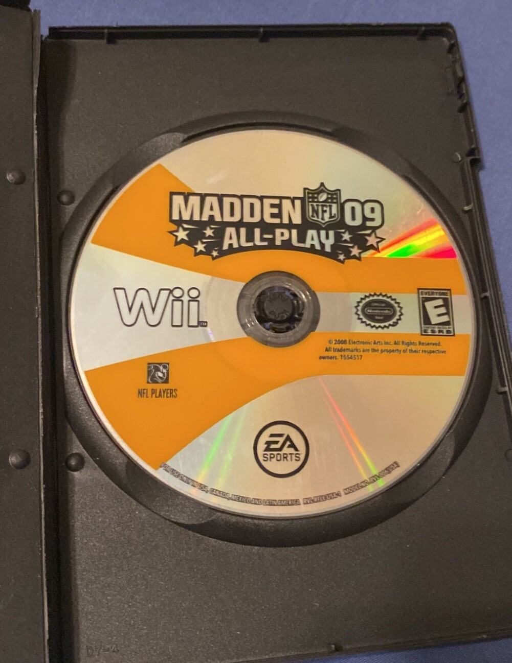 Wii Madden NFL 09 All Play, 2008 Disc Only, No Case 14633155457| eBay
