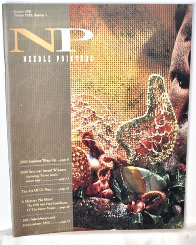January 2001 NEEDLE POINTERS magazine by The American Needlepoint Guild ...