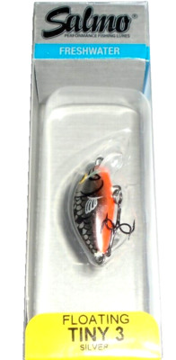 Salmo Tiny 3 Floating Crankbaits (Silver) | eBay