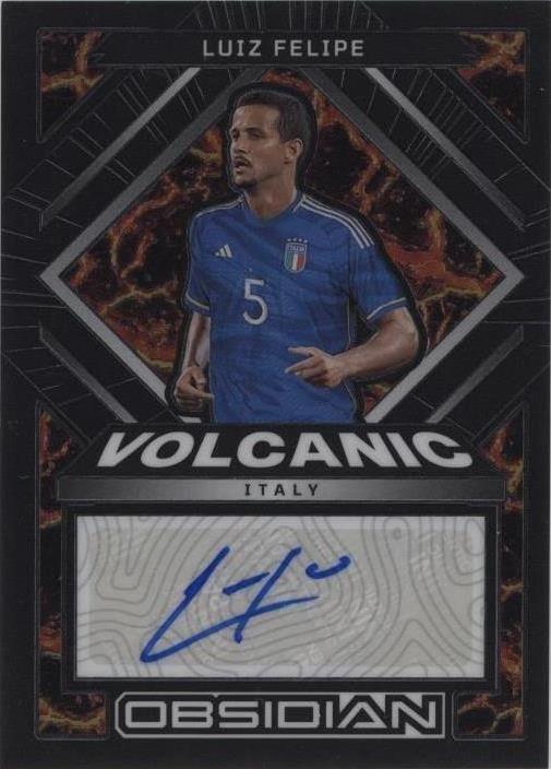 2022-23 Panini Obsidian - Volcanic Signatures Luiz Felipe #VS-LFE /199 ...