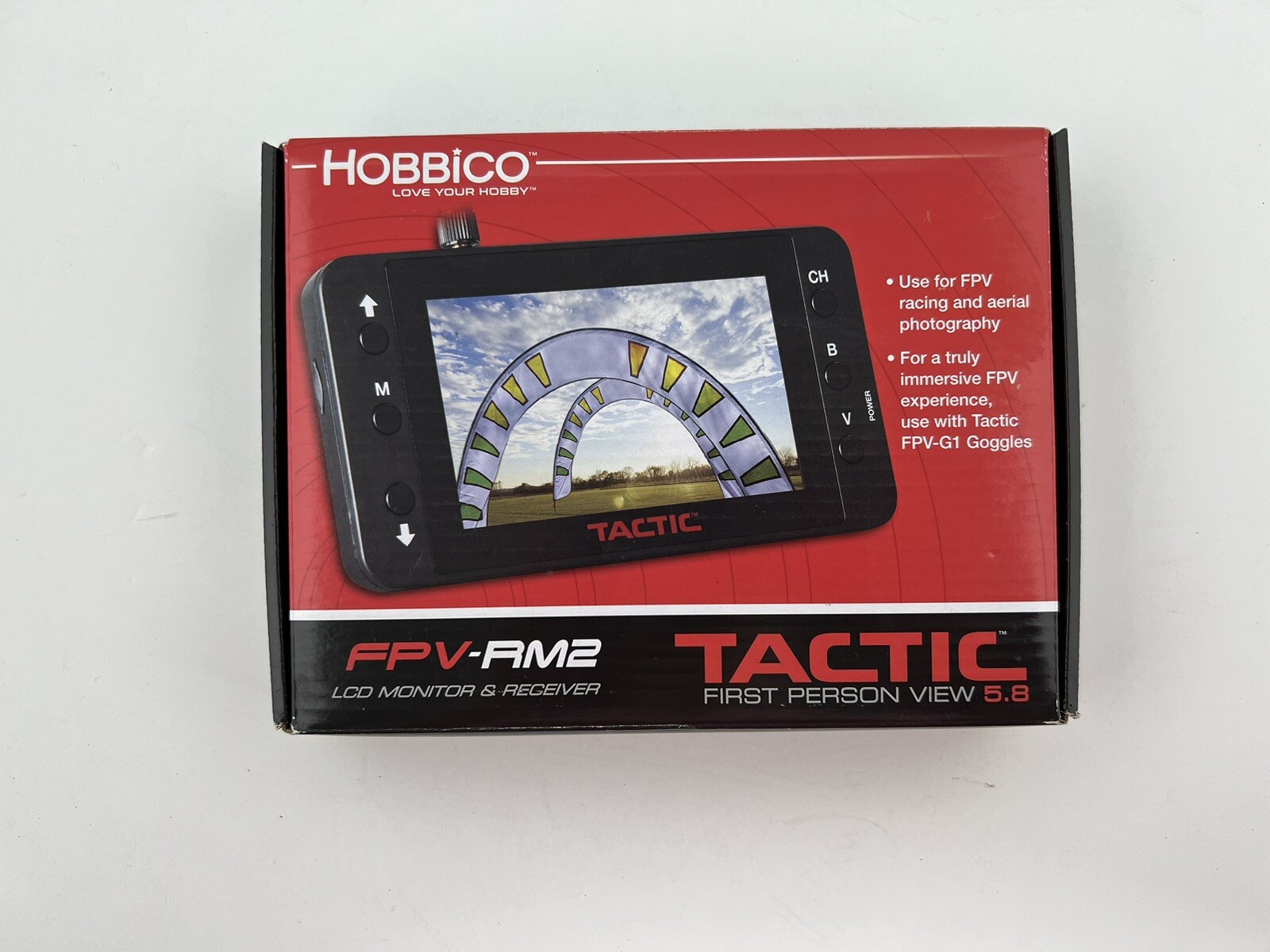 Tactic RC | FVP-RM2 5.8 - LCD Monitor & Receiver NEW in Box | eBay
