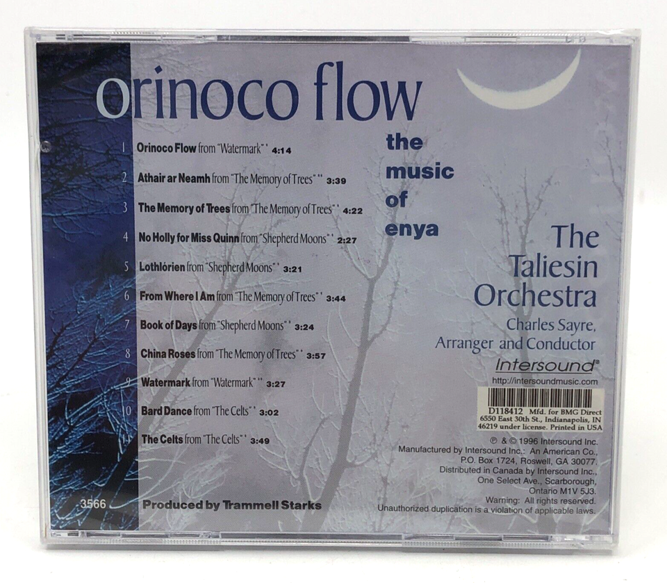 Orinoco Flow: The Music of Enya - Audio CD NEW | eBay