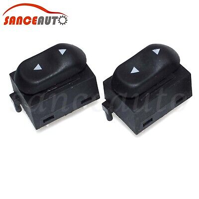 2PCS For 94-04 Ford Mustang Single Power Window Control Switch Front ...