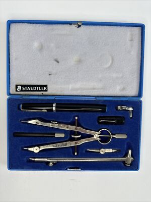 Vintage Germany Staedtler Mars Precision 551 09 Drafting Drawing Set | eBay