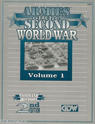 Command Decision Armies of the Second World War GDW *FS | eBay