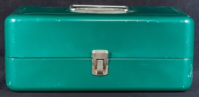 VICTOR 2 Metal Trays Tackle Box Vintage | eBay