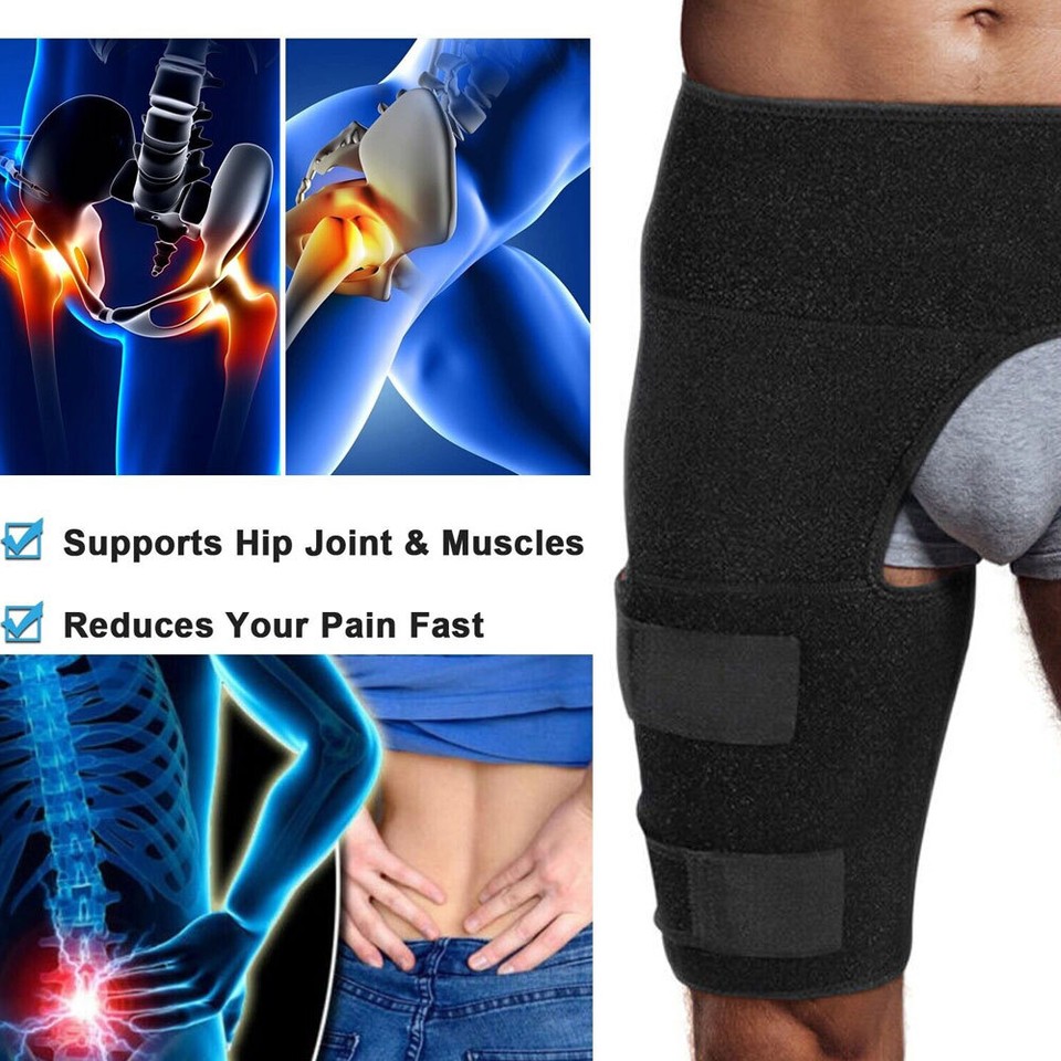 Hip Brace Compression Groin Support for Sciatica Pain Relief Recovery ...