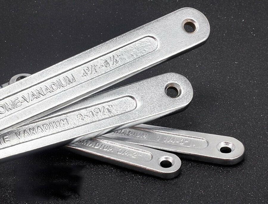 19-51mm Motorcycle Suspension 7" Adjustable Hook Wrench C Clamp Spanner ...