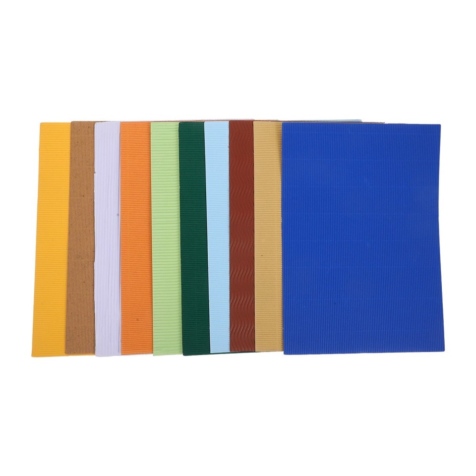 Corrugated Paper Diy Painting Cardboard for Crafts Making Accessories ...