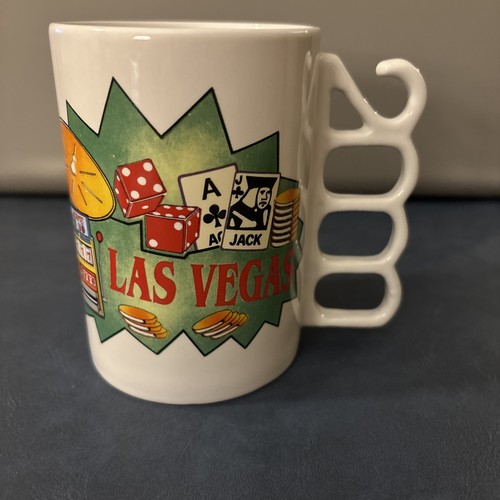 Vintage 2000 Las Vegas Coffee Mug Sign Handle | eBay