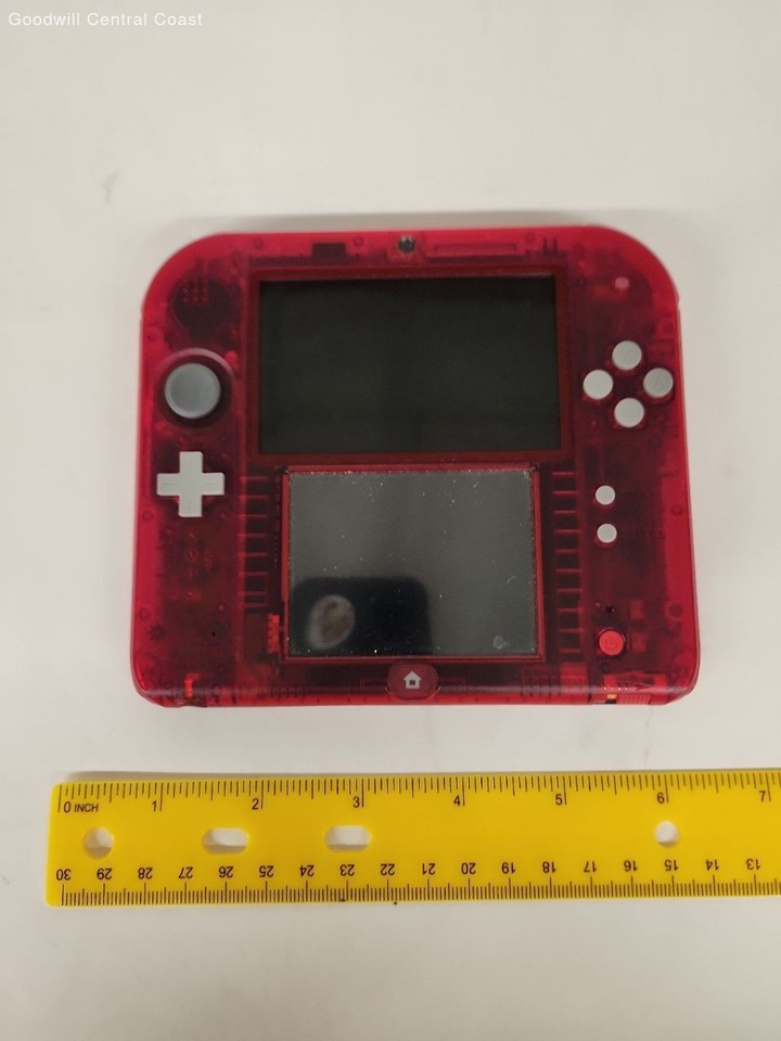 Nintendo 2DS Red Shell Console - For Parts/Not Working | eBay