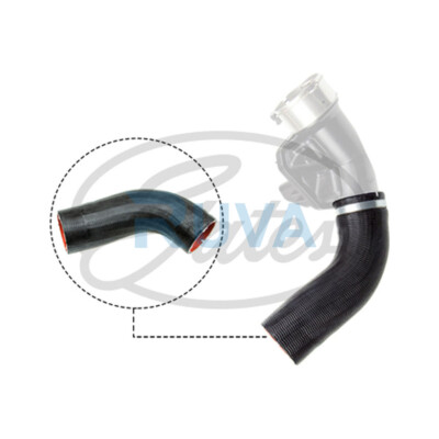 Fits Volvo XC90 2014- XC60 2017- Ruva Silicone Turbo Hose (Air Cooler ...