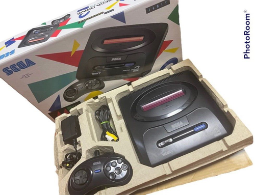 Sega Mega Drive Console Boxed Fighting Pad Lot Software Set 3 Geneisis ...