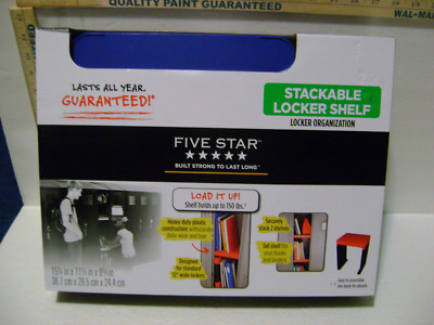 NIB - FIVE STAR Stackable Locker Shelf School Organization AND BONUS ...