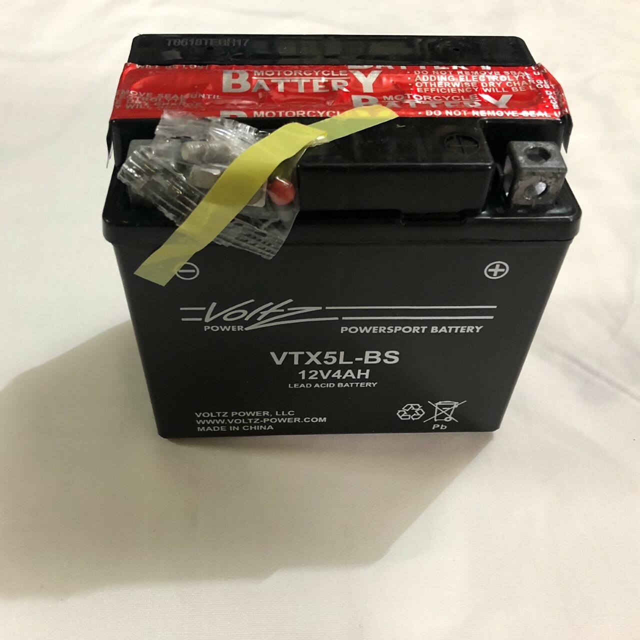 Voltz Power Powersport Battery VTX5L-BS | 12V 4AH Lead Acid | eBay
