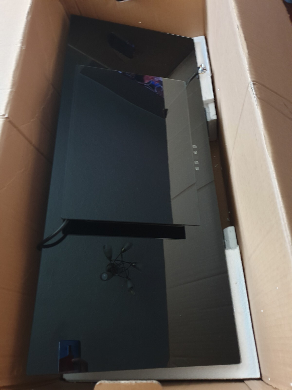 VICEROY WRAG90RF 90cm Chimney Cooker Hood, Black Angled Glass extractor ...