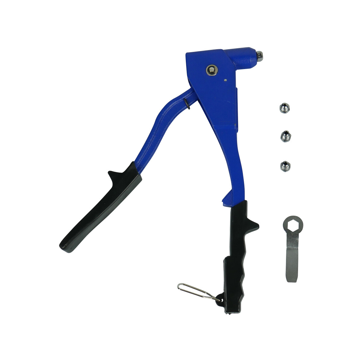 Heavy Duty Rivet Gun 4 Nozzles | Interchangeable Sizes Professional Riveter Set | eBay