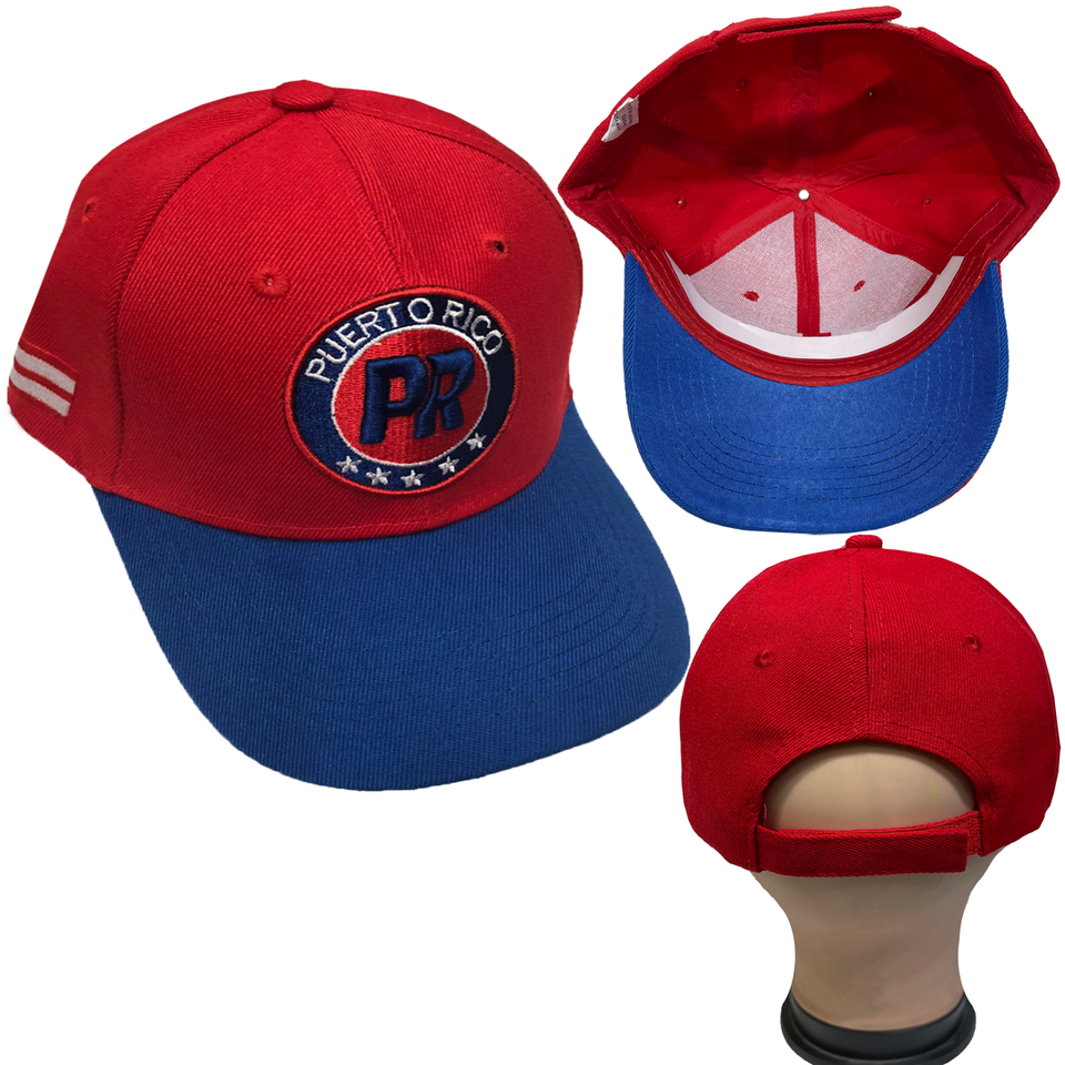SOLDOUT PUERTO RICO PR 3D Embroidered Adjustable Baseball Cap Hat LOT 1 ...