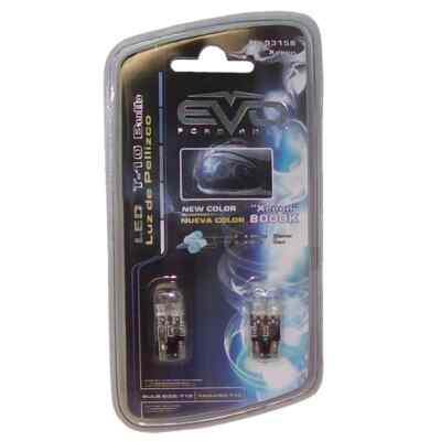 CIPA Evo Performance (93158) Xenon White/Blue 8000k LED T-10 - 2 Bulbs ...