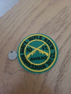 Nice Vintage National Rifle Association Marksman Patch | eBay