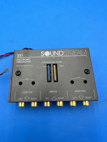 VTG Soundstream SX1 Electronic Crossover Audiophile | eBay